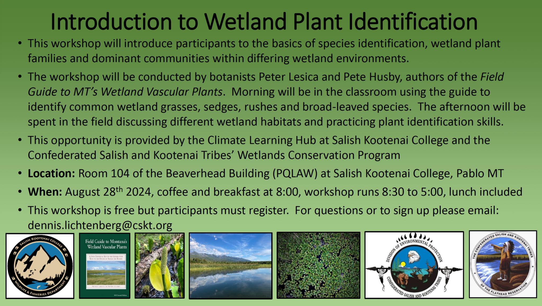 Confederated Salish and Kootenai Tribes Natural Resource Department ...